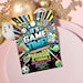 Editable Sports Birthday Invitation: All-star Game Theme (digital ...