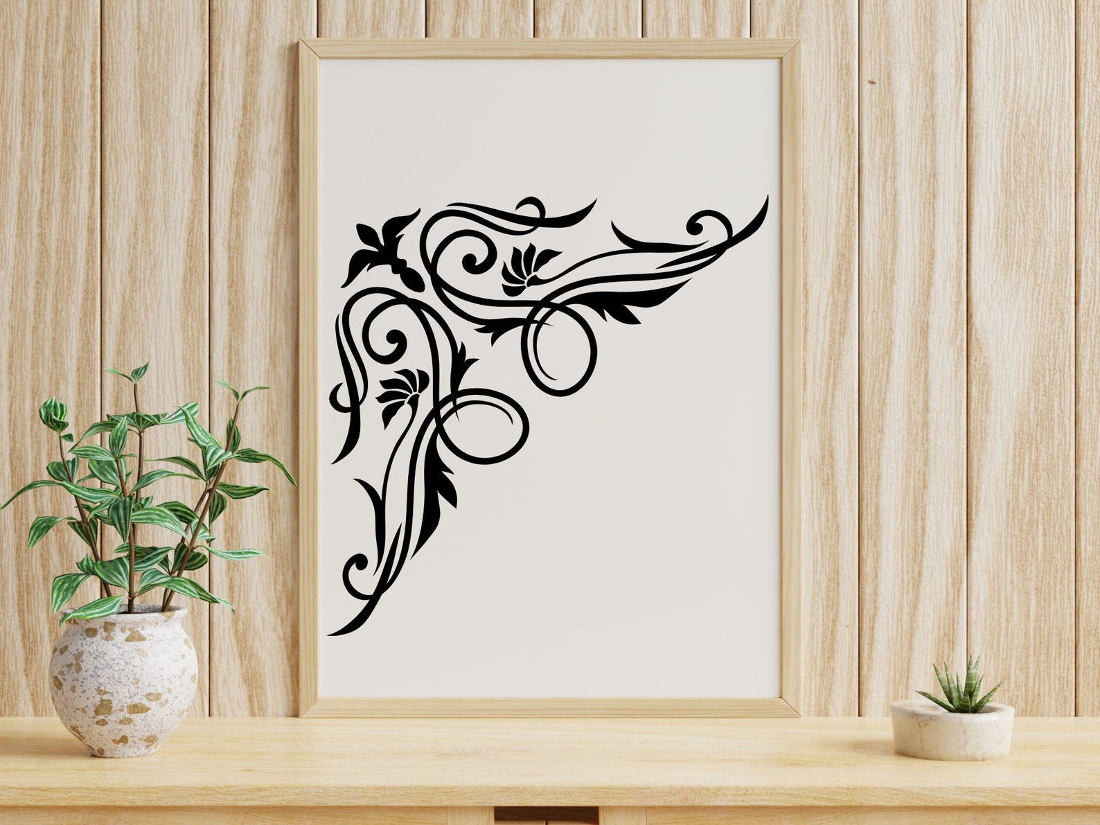 Corner Svg Bundle, Corner Svg, Floral Corner Svg Files, Decorative Page ...