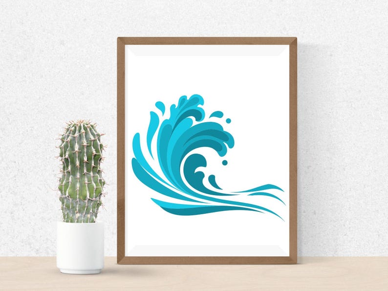 Ocean Waves SVG Bundle: Nautical Cut Files (digital Download) - Etsy
