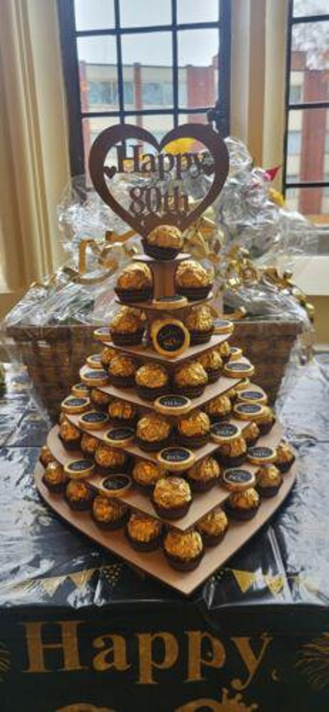 Personalised Ferrero Rocher Chocolates Display Stand, Table Top ...