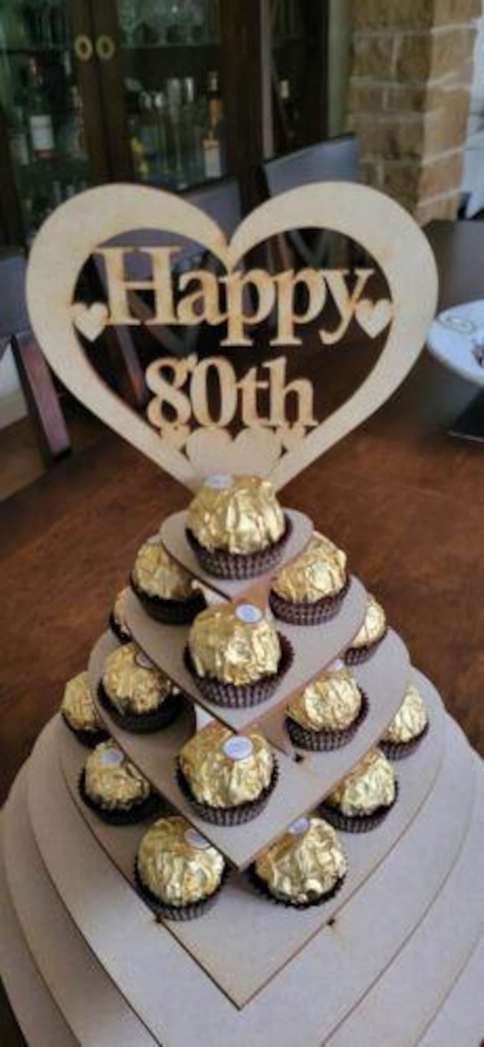 Personalised Ferrero Rocher Chocolates Display Stand, Table Top ...