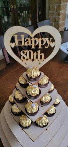Personalised Ferrero Rocher Chocolates Display Stand, Table Top ...