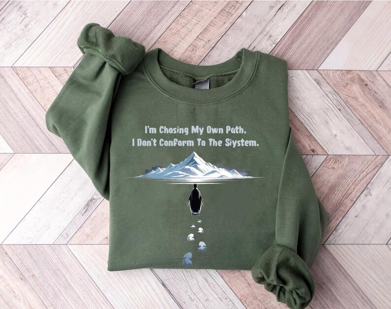 I'm Chosing My Own Path Shirt, but Why Meme Sweatshirt, I Don't Conform ...