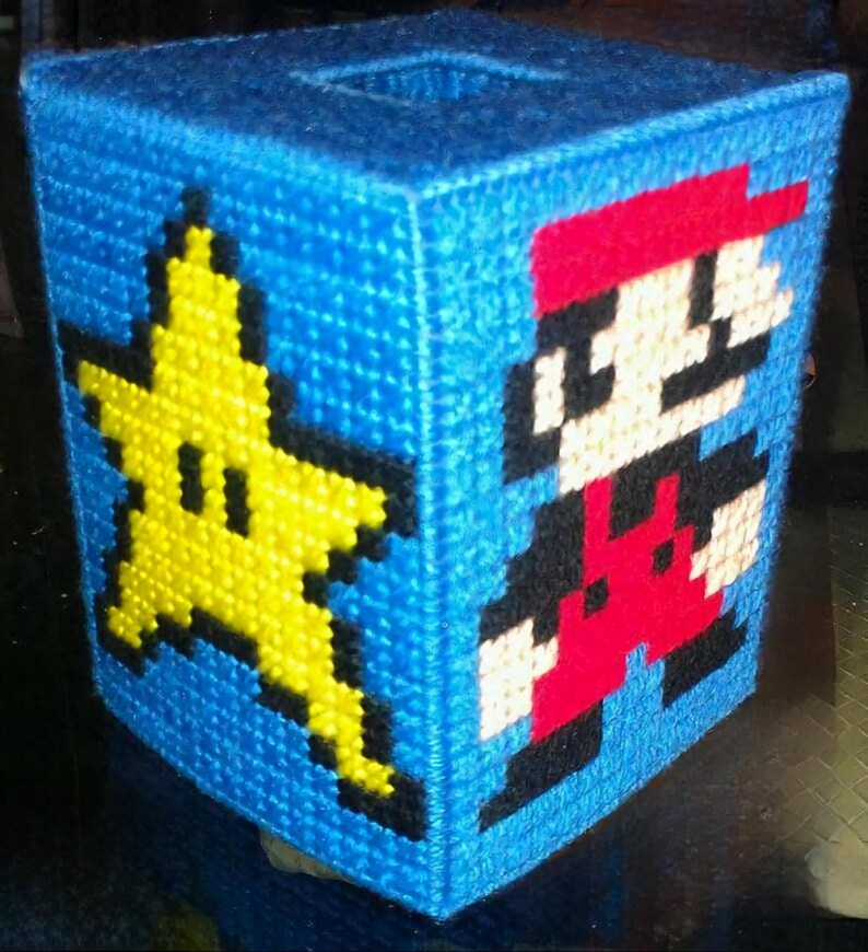 Super Mario Bros Tissue Box Cover (version 2) - Etsy