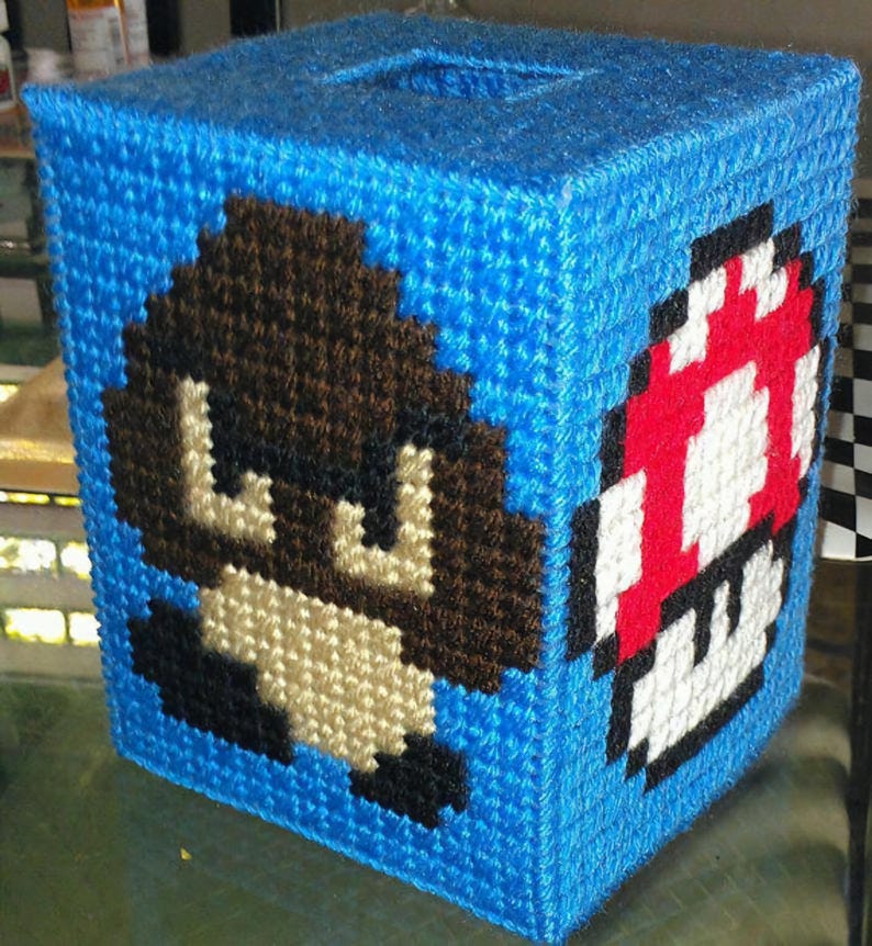 Super Mario Bros Tissue Box Cover (version 1) - Etsy