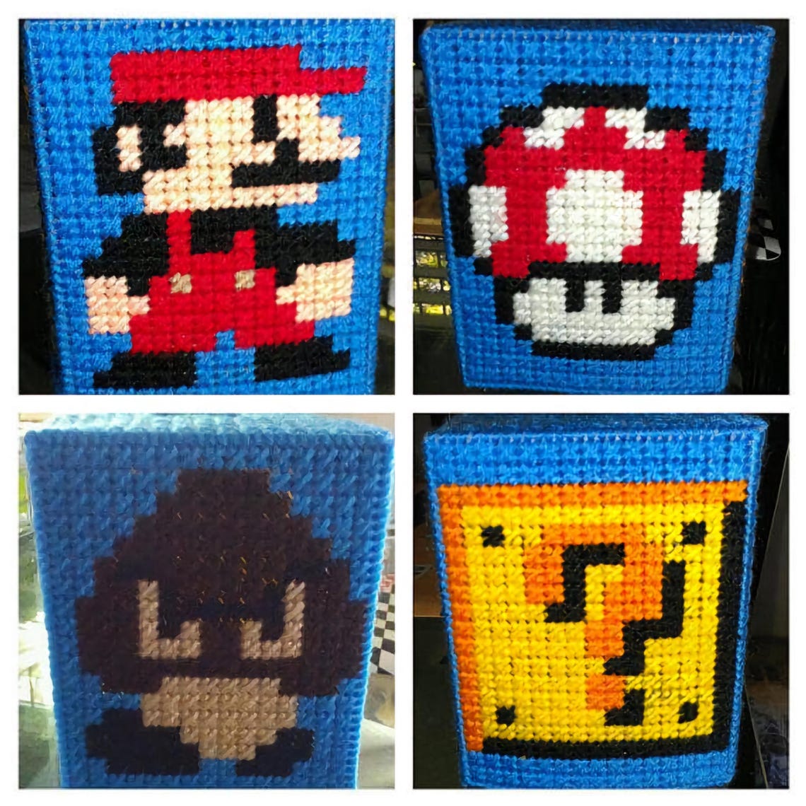 Super Mario Bros Tissue Box Cover (version 1) - Etsy