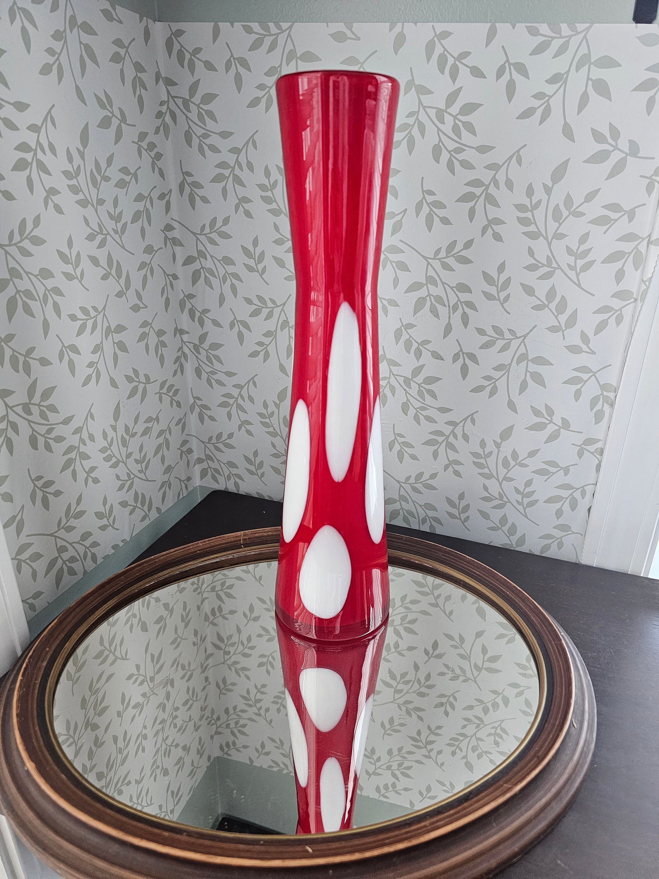 Vintage Studio Art Glass Vase - Etsy