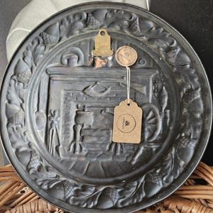 Vintage Copper Peerage Plate - Etsy