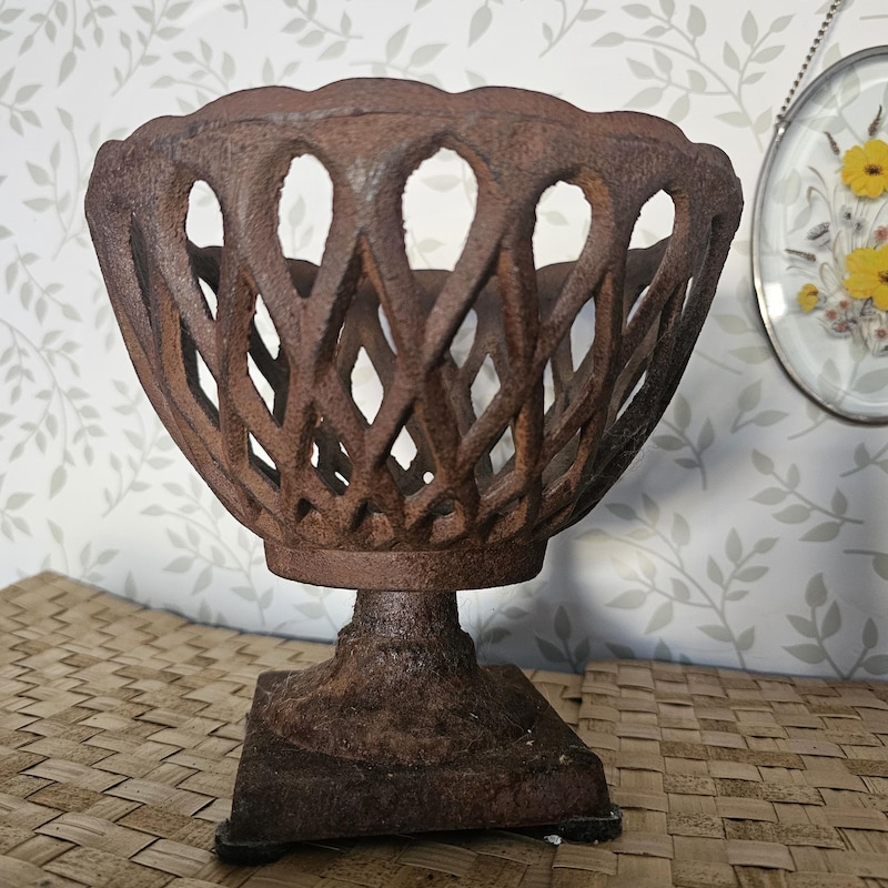 Iron Planter - Etsy
