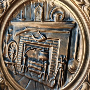 Vintage Copper Peerage Plate - Etsy