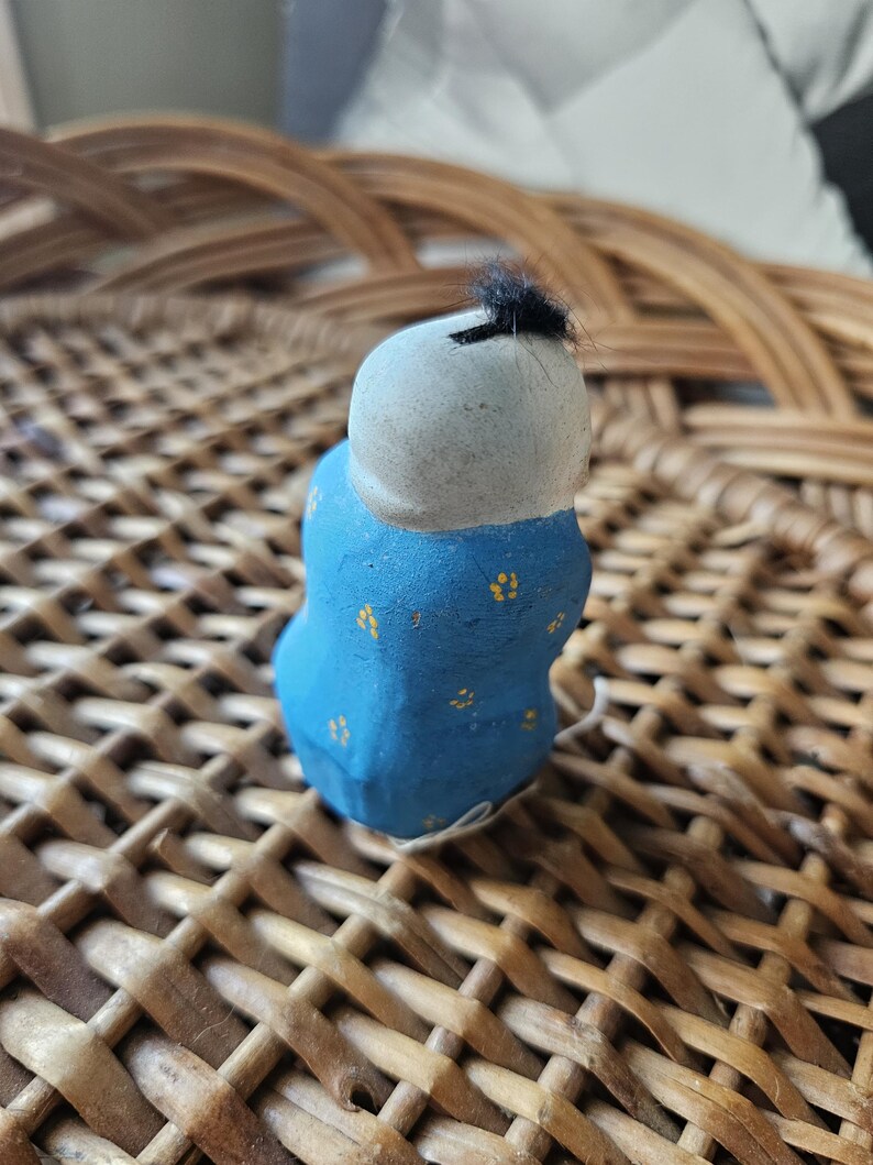 Vintage Handmade Tianjin Clay Doll - Etsy