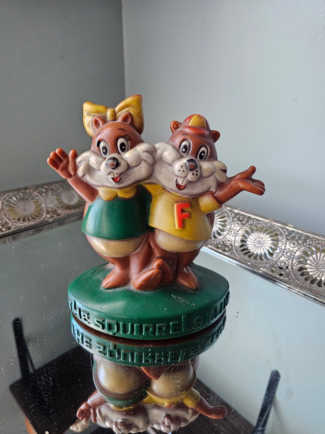 Vintage 1970s the Squirrels Club Piggy Bank - Etsy
