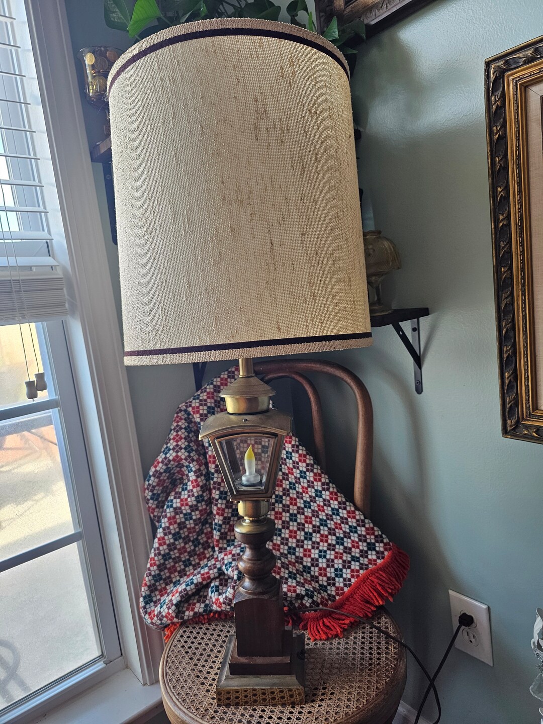 Large Lantern Style Table Lamp - Etsy