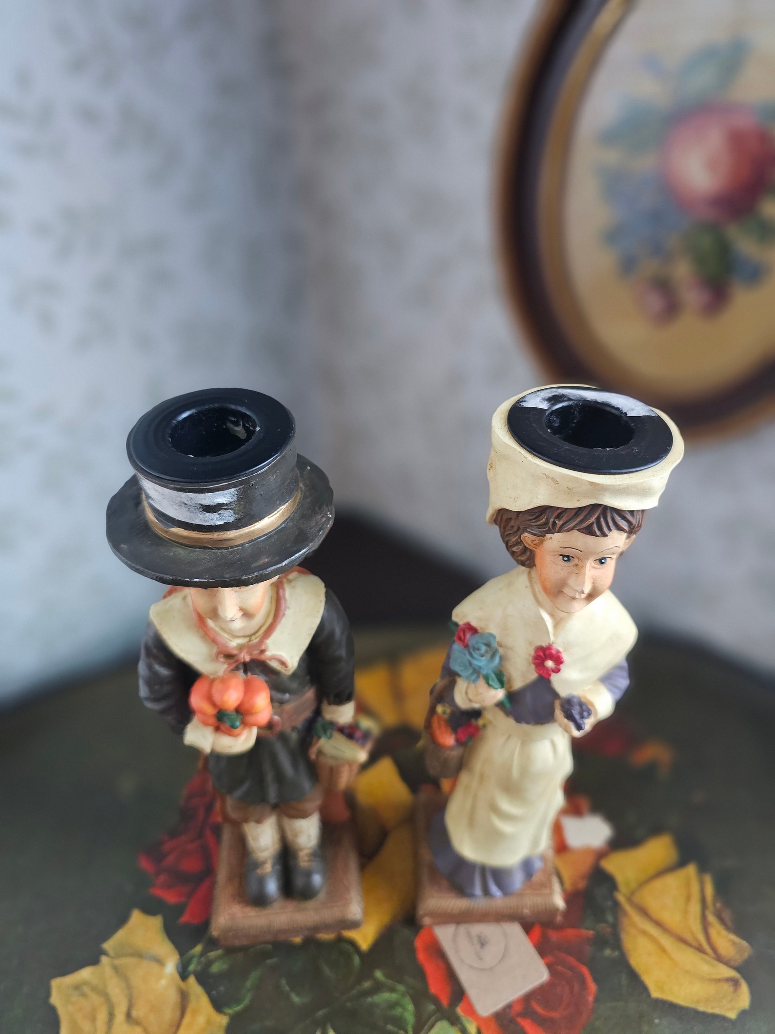 Pilgrim Candlestick Holders - Etsy