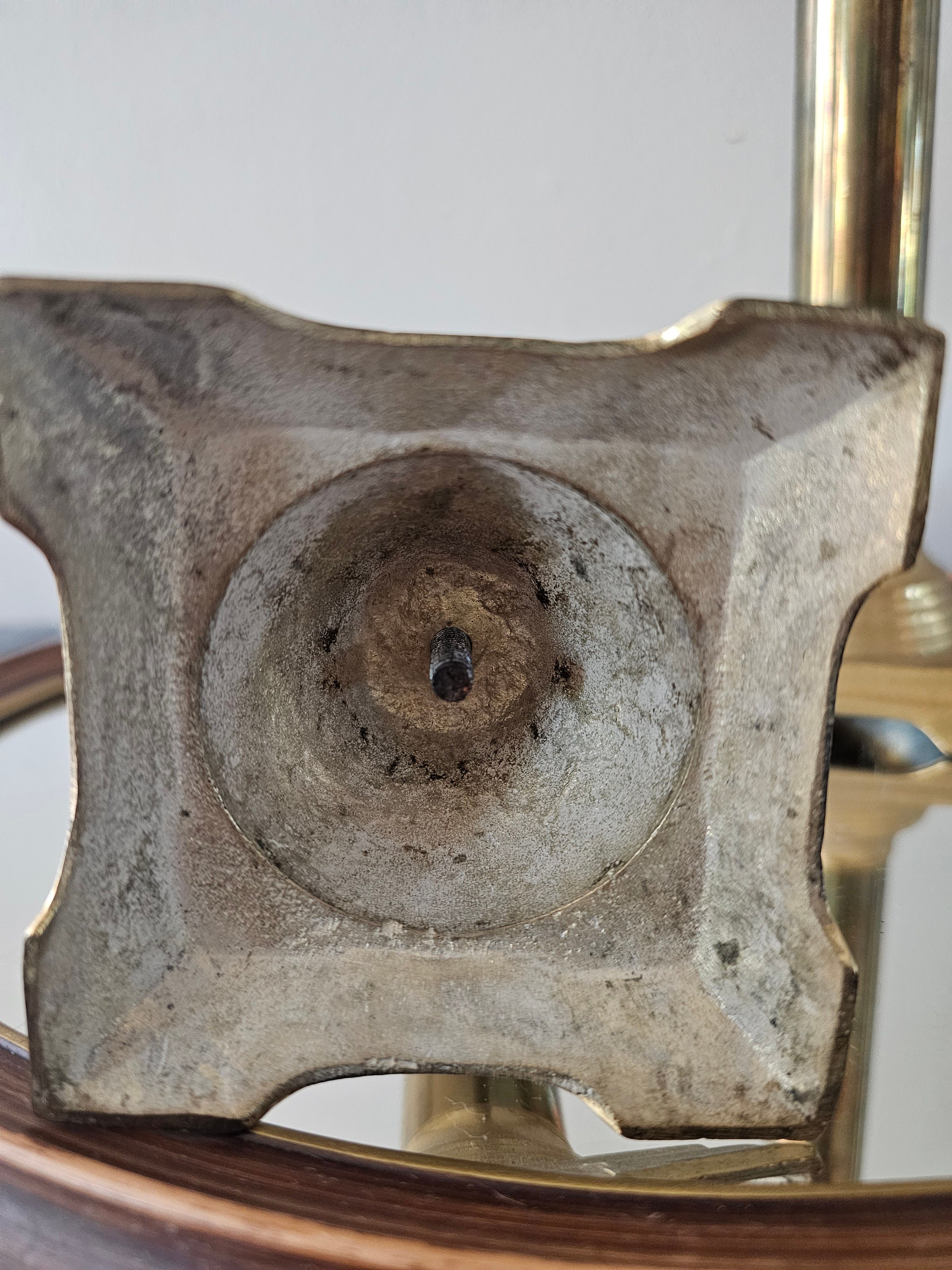 12 Large Vintage Brass Candlesticks Set of 2 - Etsy