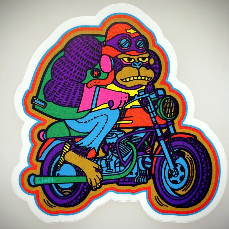 Purple Gorilla Tag Monkey - Etsy