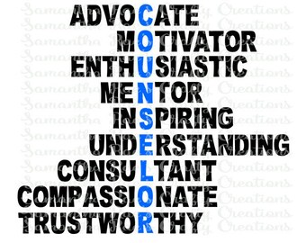 Counselor svg | Etsy