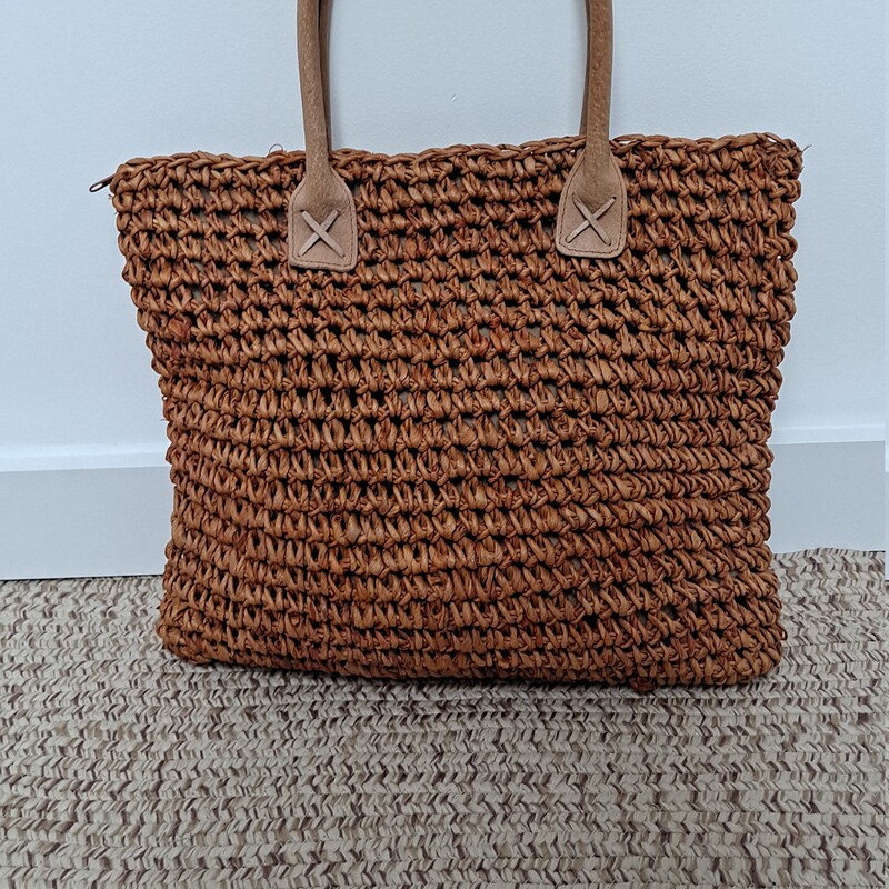 Woven Straw Purse - Etsy