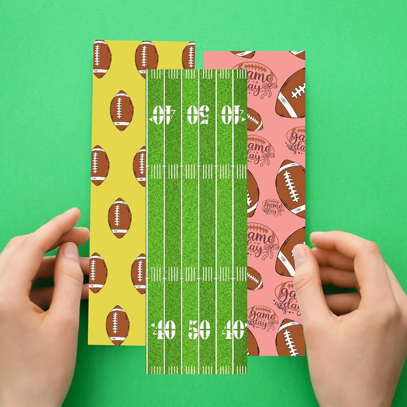 Football Bookmarks PNG, Football Bookmarks for Kids, Printable Team Mom ...