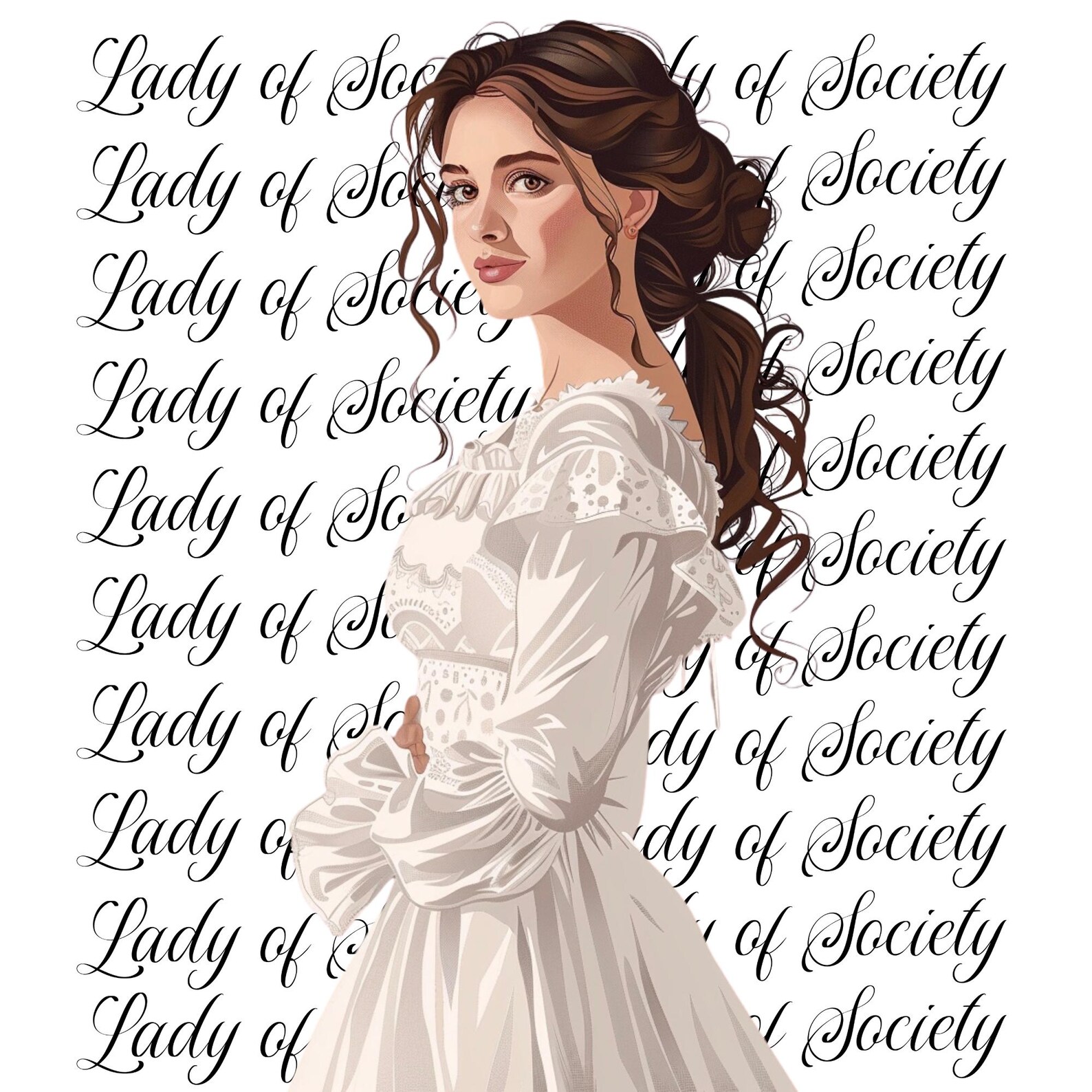 Victorian Lady PNG Victorian Era Clipart High Quality Png Elegant Lady ...