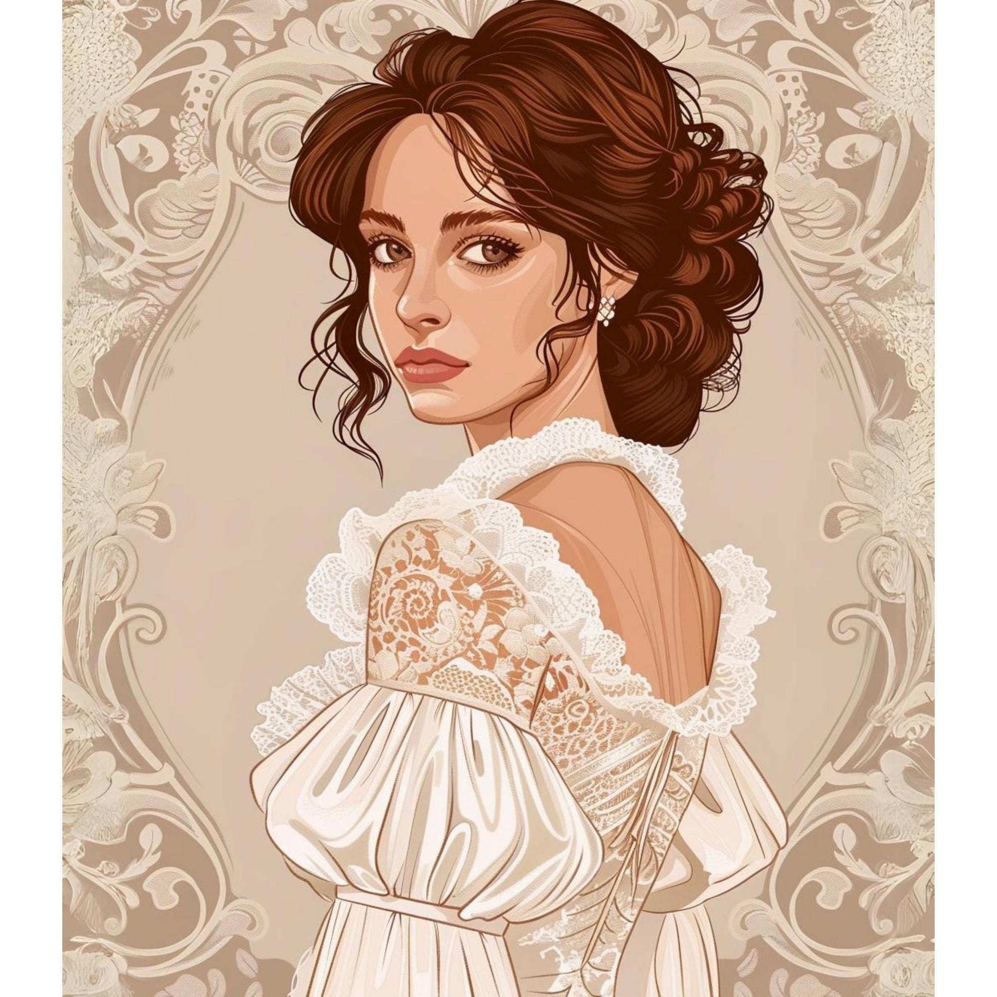 Victorian Lady PNG Victorian Era Clipart High Quality Png Elegant Lady ...