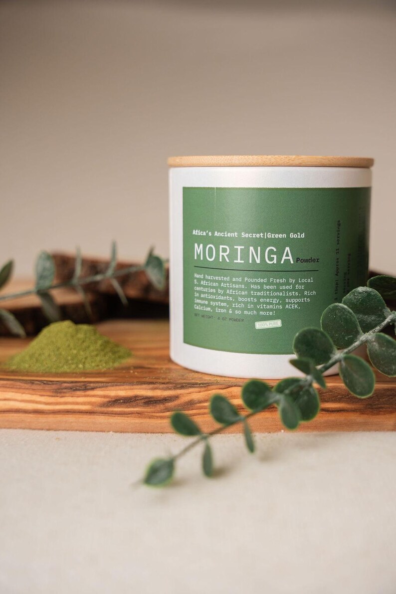 African Moringa Powder - Etsy