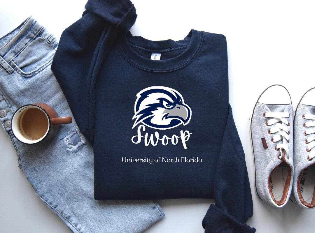 UNF Swoop Sweater Shirt, Custom, UNF Shirt, University of North Florida ...