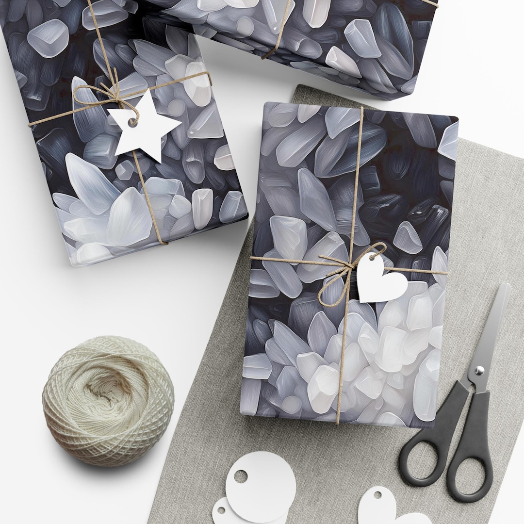 Close up Rock Salt Pattern - Gift Wrap Papers - Etsy
