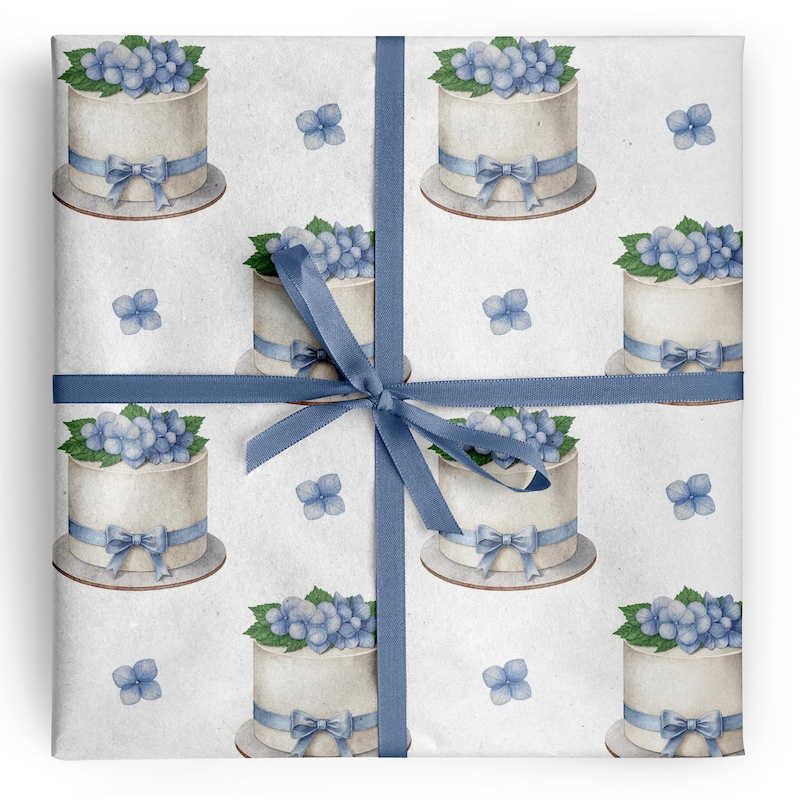 Hydrangea Wedding Cakes - Etsy