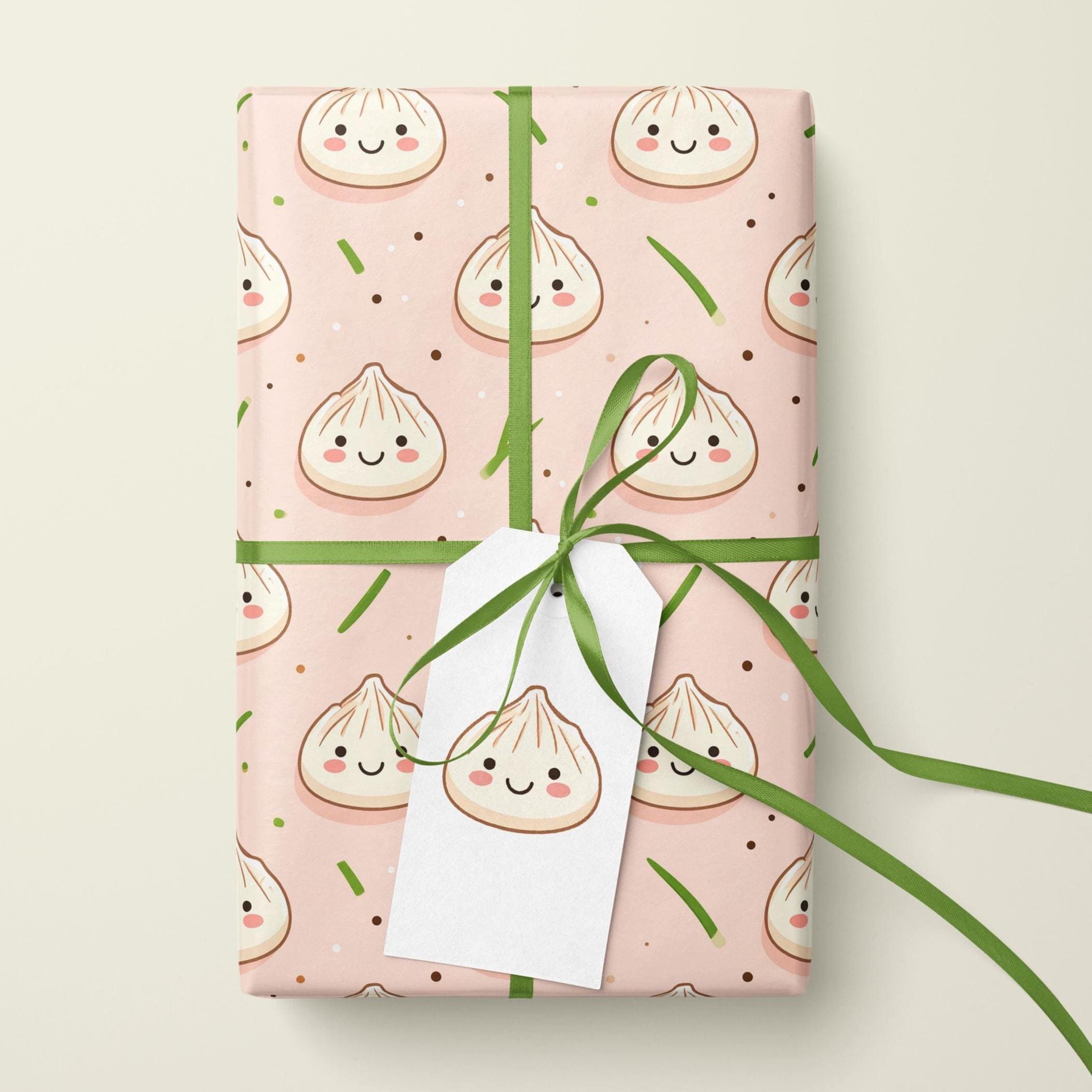 Kawaii Dumpling Gift Tags: Printable Baby Shower Favors (PDF Download ...