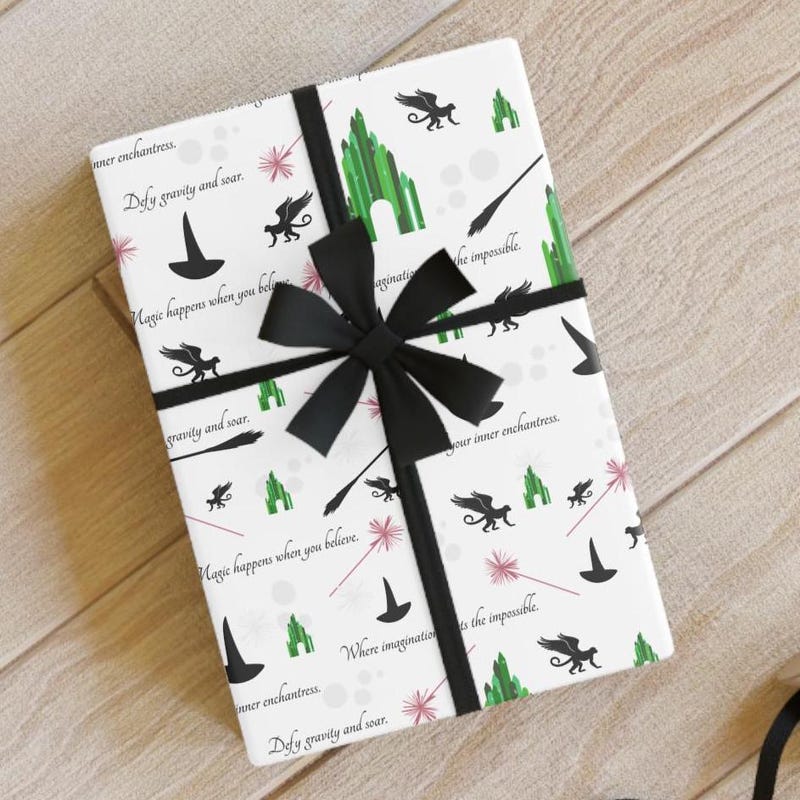 Wicked Wrapping Paper - Etsy