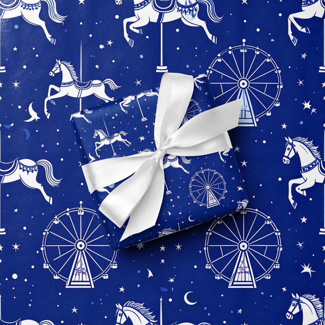 Indie Carnival Wrapping Paper - Etsy