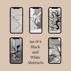 Phone Wallpaper, Abstract, Black and White, Images, Lines, Shapes ...