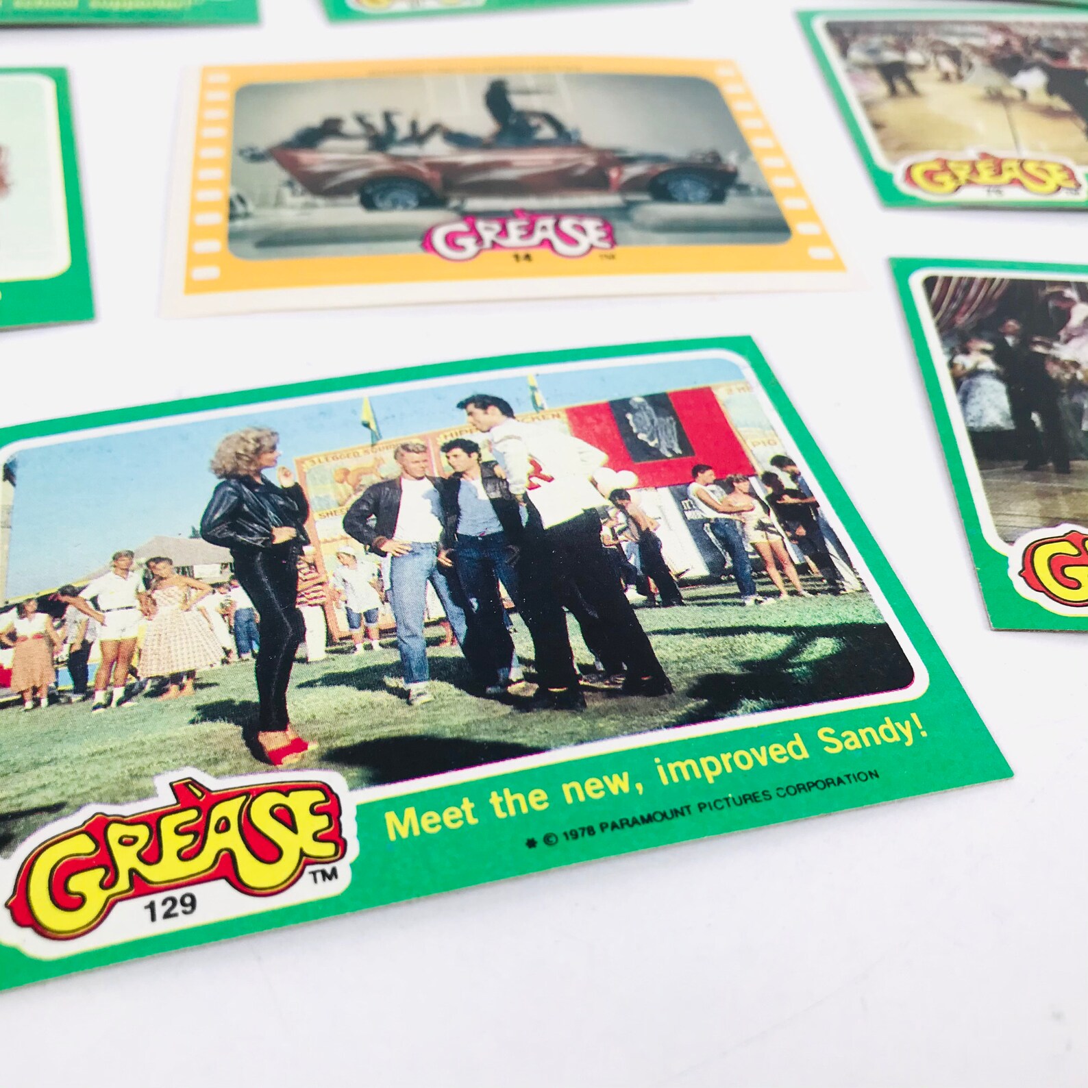 1978 Grease Movie Trading Cards / Wax Packs Vintage Grease - Etsy
