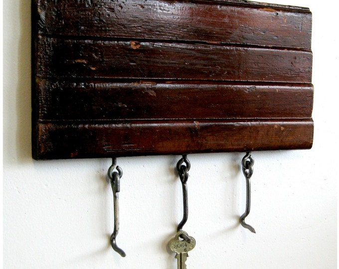 Key Rack - Repurposed, Recycled Decorative Wood Molding, 10 X 5 - THE ...