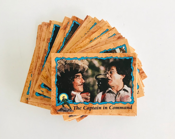 1991 Hook / Peter Pan Movie Trading Cards Set of 30, Robin Williams ...