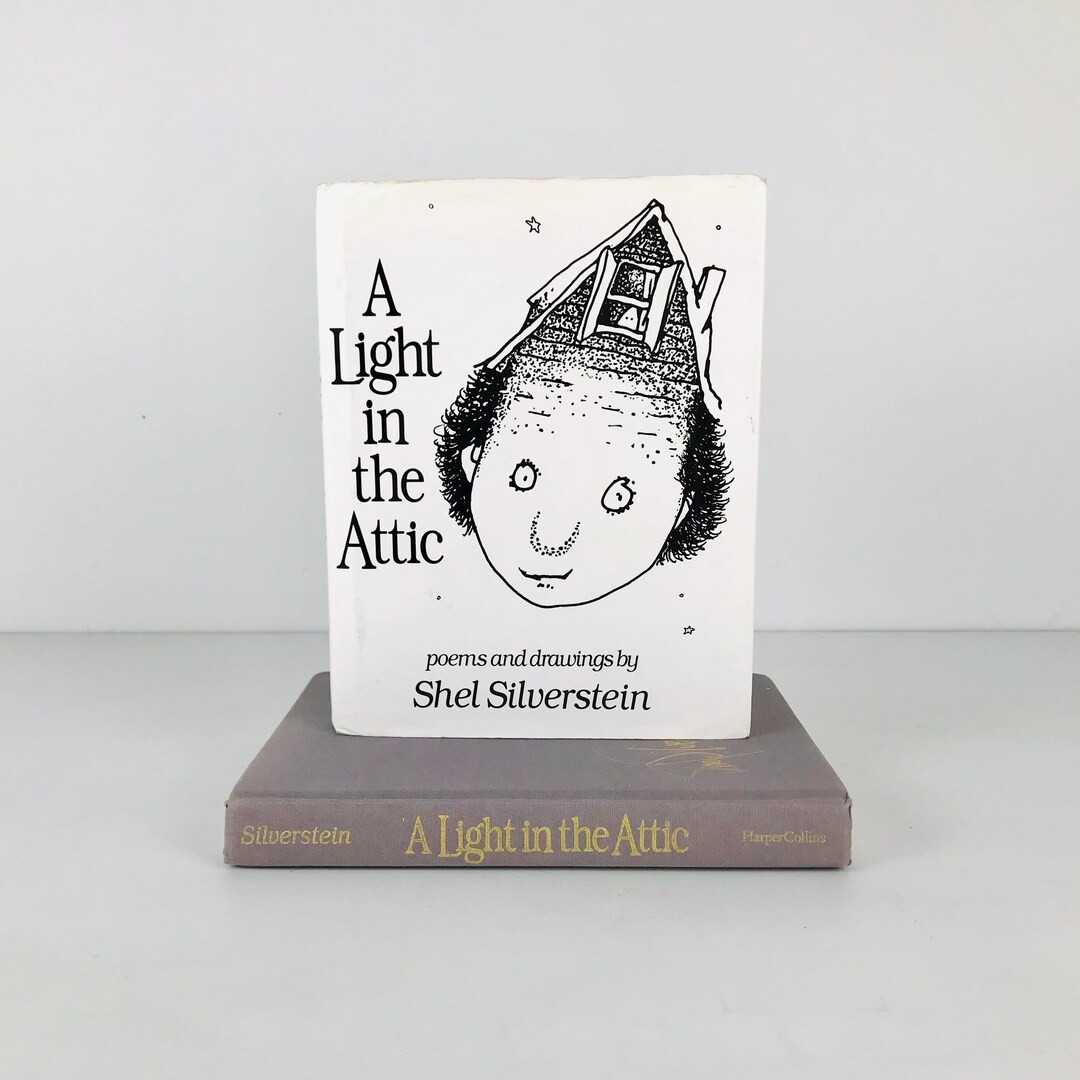 Shel Silverstein A Light in the Attic 1981 Hardcover Book With Poems ...