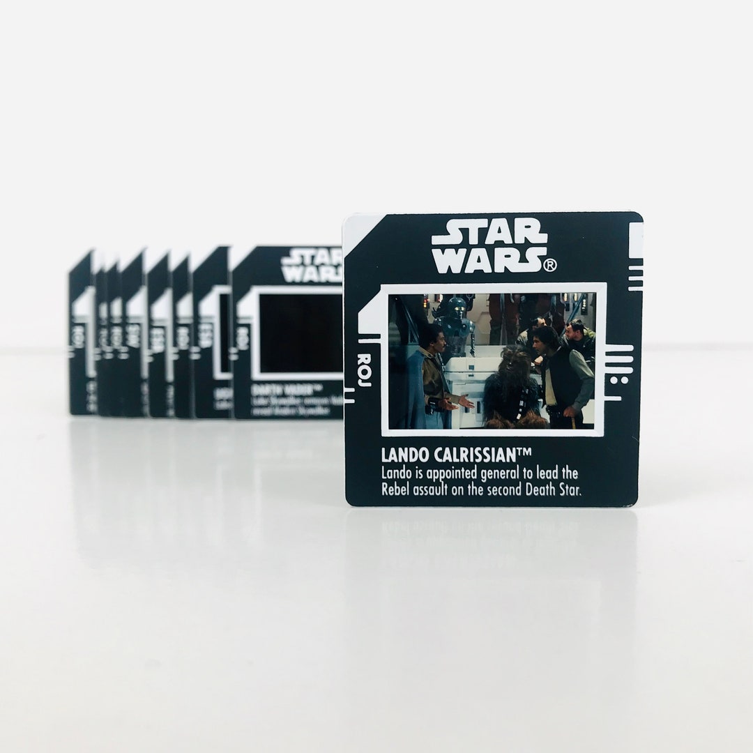 Vintage 1990s Star Wars Freeze Frame Movie Slides With Characters From ...