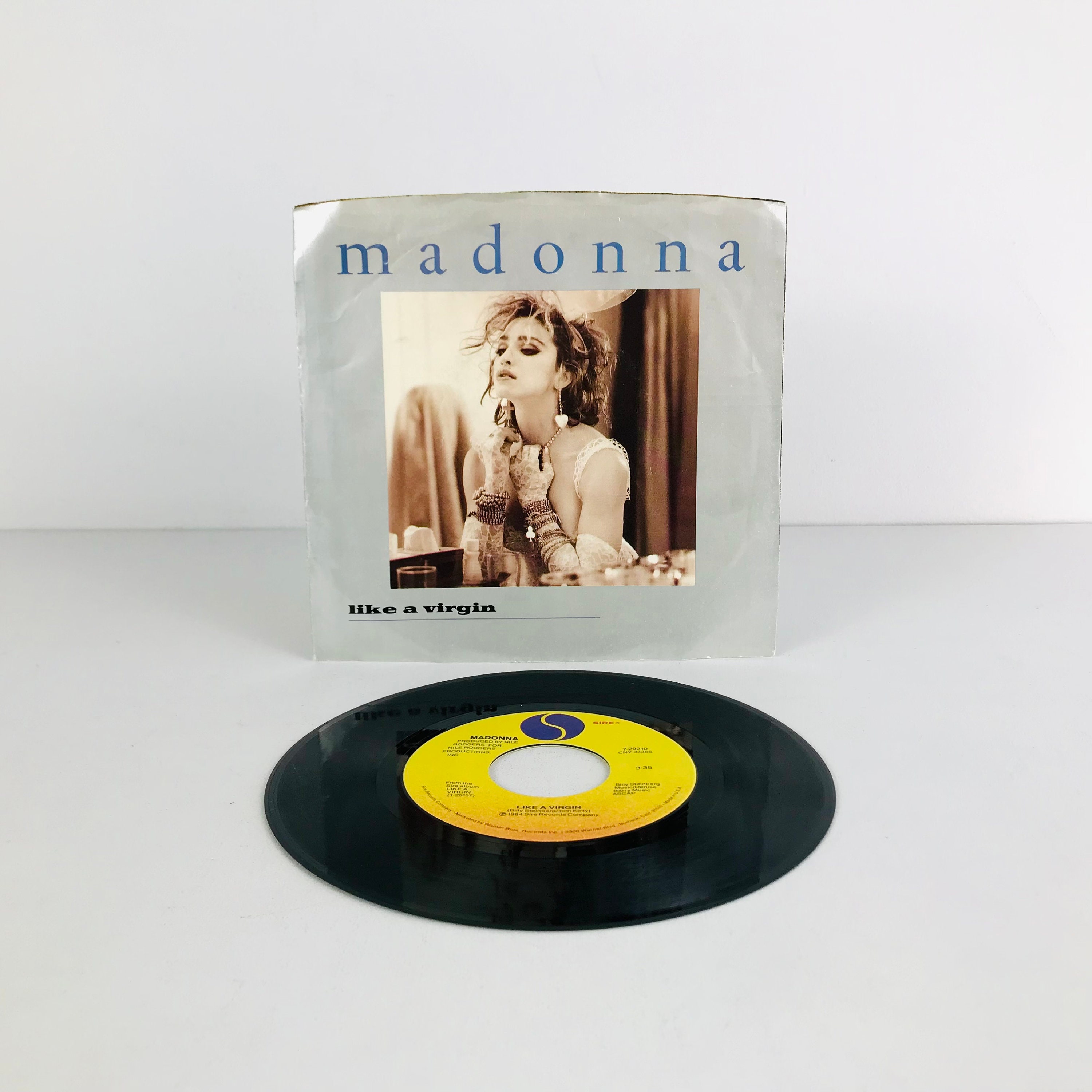 Madonna Like A Virgin Single