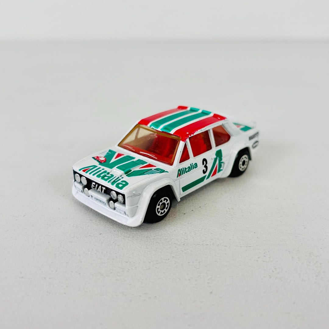 1980s Matchbox Fiat Abarth Italian Race Car, Vintage 1/53 Scale Die ...