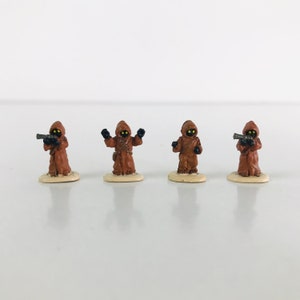 Miniature Star Wars Jawa Sandcrawler Die Cast Metal Vehicle With 4 ...