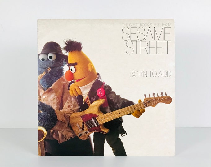 Vintage 1980s Sesame Street Born to Add Rock and Roll Vinyl Record ...