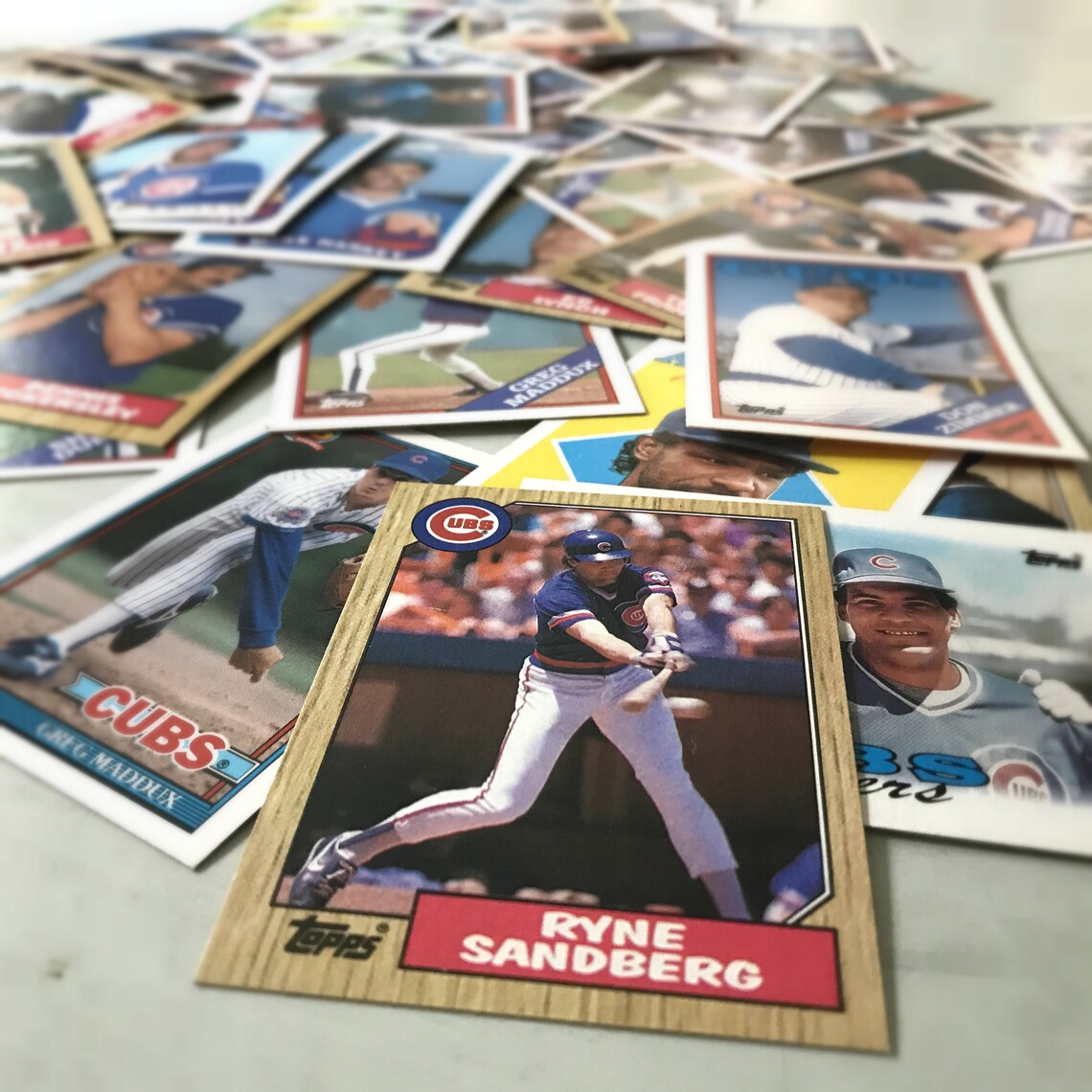 Vintage 1980s And 1990s Baseball Cards Cubs Yankees Red - Etsy