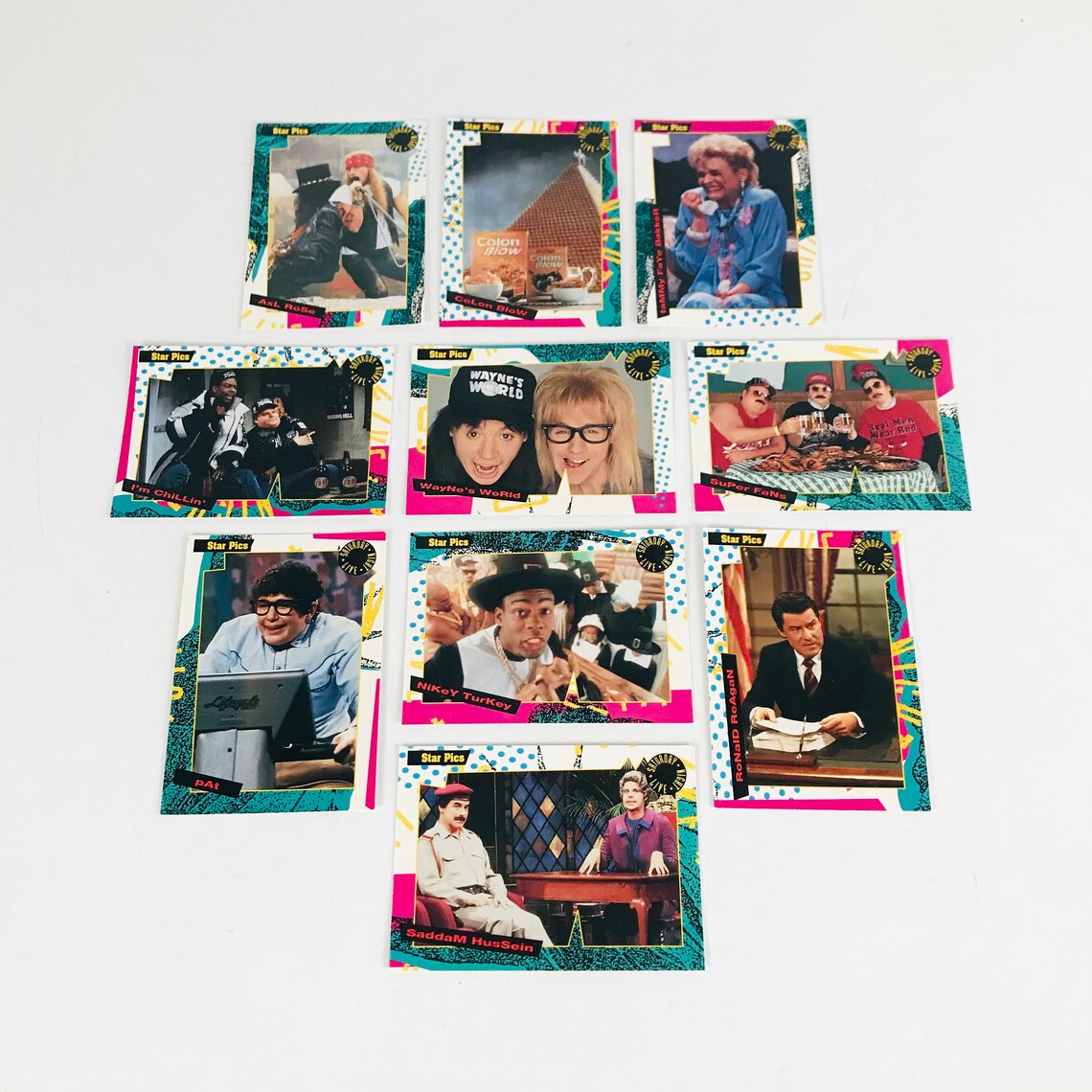 1992 Saturday Night Live Star Pics Cards / Vintage SNL | Etsy