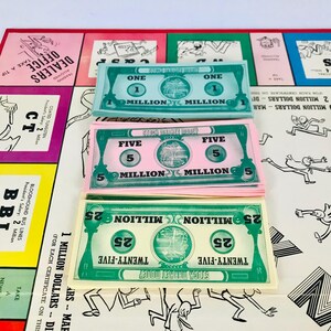 Vintage Stock Market Board Game, 1950s Gunn Educational Monopoly-like ...