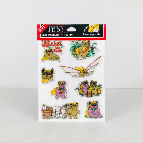 1980s Puffy Stickers - Etsy