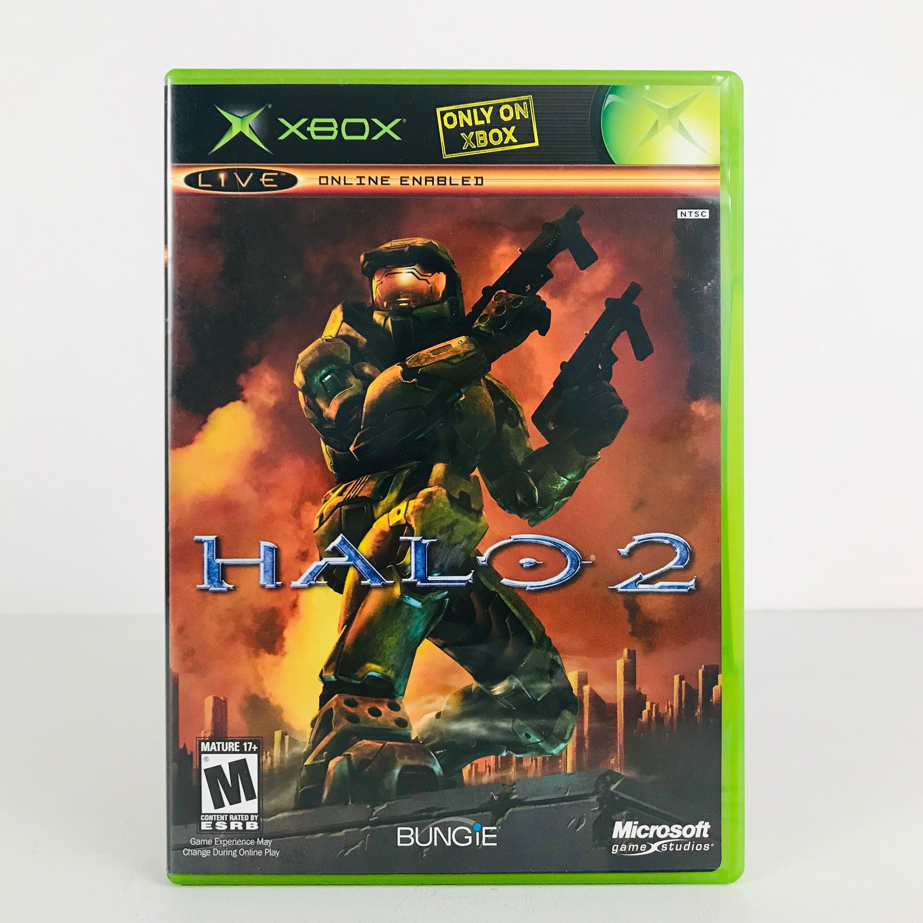 Microsoft Xbox Halo 2 Video Game Sequel Complete 2004 Edition W Instruction Manual Case and Game Disc Tested Plays Perfectly Xbox Gifts Etsy Denmark