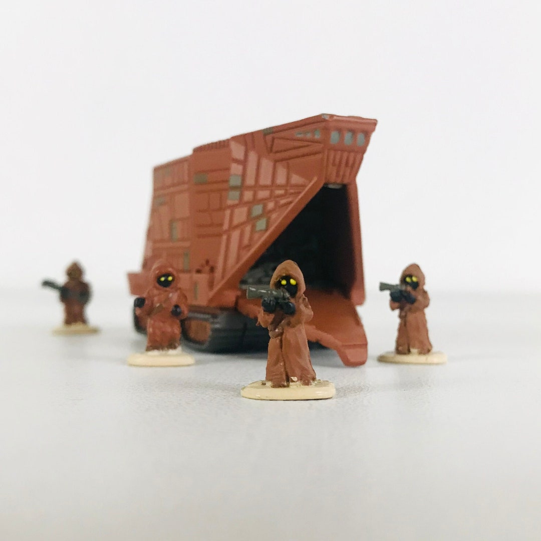 Miniature Star Wars Jawa Sandcrawler Die Cast Metal Vehicle - Etsy