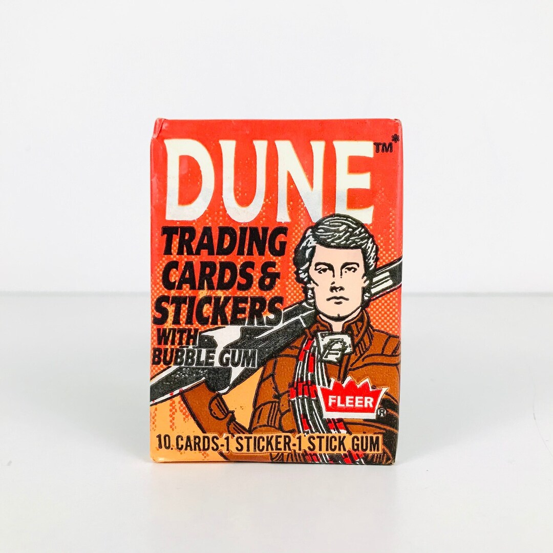 Dune Movie Trading Cards Unopened Pack Paul Atreides Wrapper Variation ...