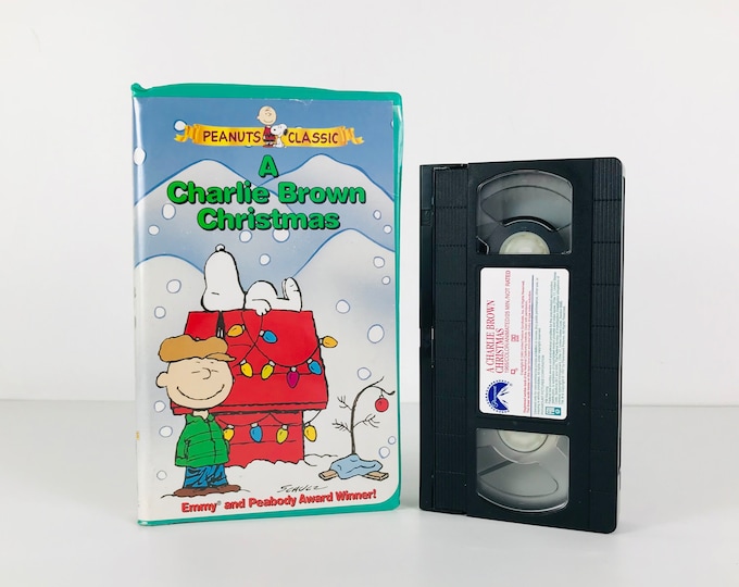Charles Schulz A Charlie Brown Christmas Original 1965 Animated Special ...